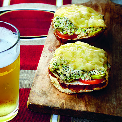 The Catch Grilled Cheese · Faith Middleton's Food Schmooze