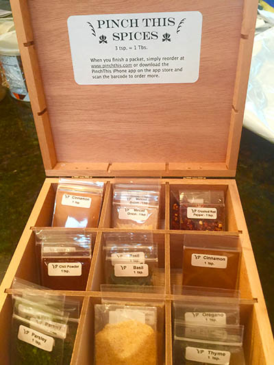 Order Mini Spice Packs on Your Phone · Faith Middleton's Food Schmooze