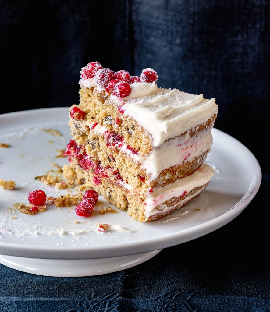 Dorie Greenspan's Triple-Layer Parsnip and Cranberry Cake · Faith ...